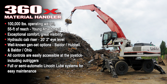 $36,000 Cash Back on a new 360 X2 Material Handler